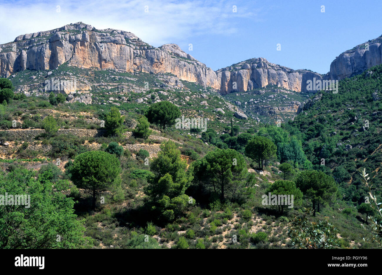Montsant rock mountains catalunya hi-res stock photography and images ...