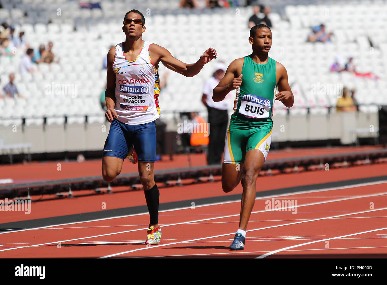 Dixon De Jesus HOOKER VELASQUEZ of Colombia & Dyan BUIS of South Africa ...