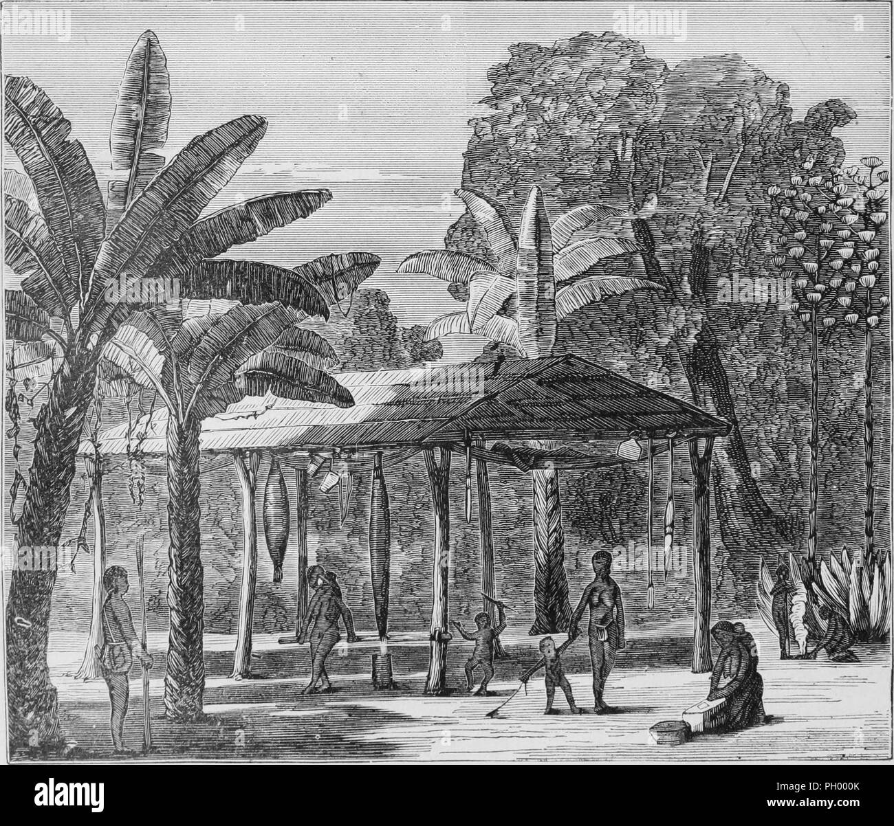 Indigenous guyanese peoples Black and White Stock Photos & Images - Alamy