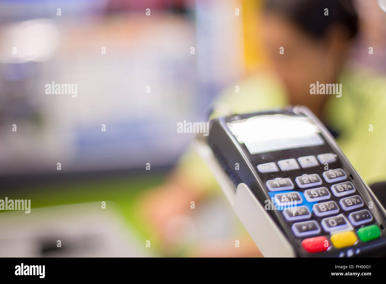 Credit card terminal. Credit Card Processor. Payment machine and Credit ...