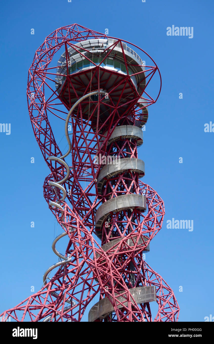 Arcelor mittal orbit slide hi-res stock photography and images - Alamy
