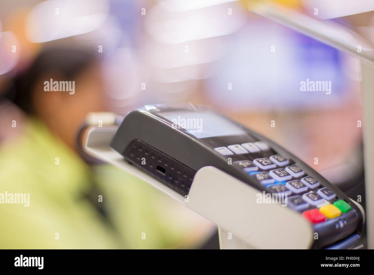 Credit card terminal. Credit Card Processor. Payment machine and Credit ...