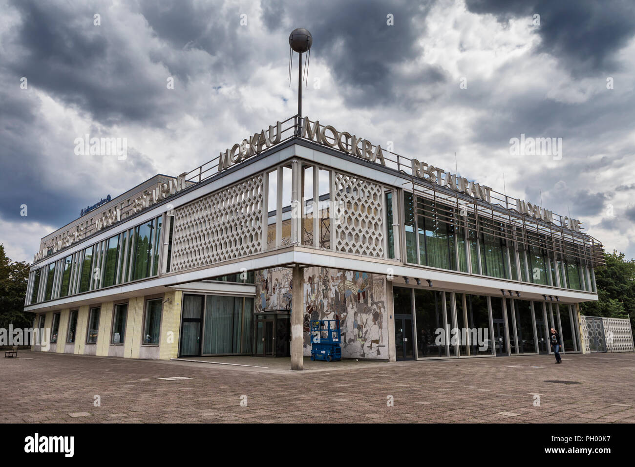 Socialist Era building, Karl Marx Alee, Berlin, Germany Stock Photo - Alamy