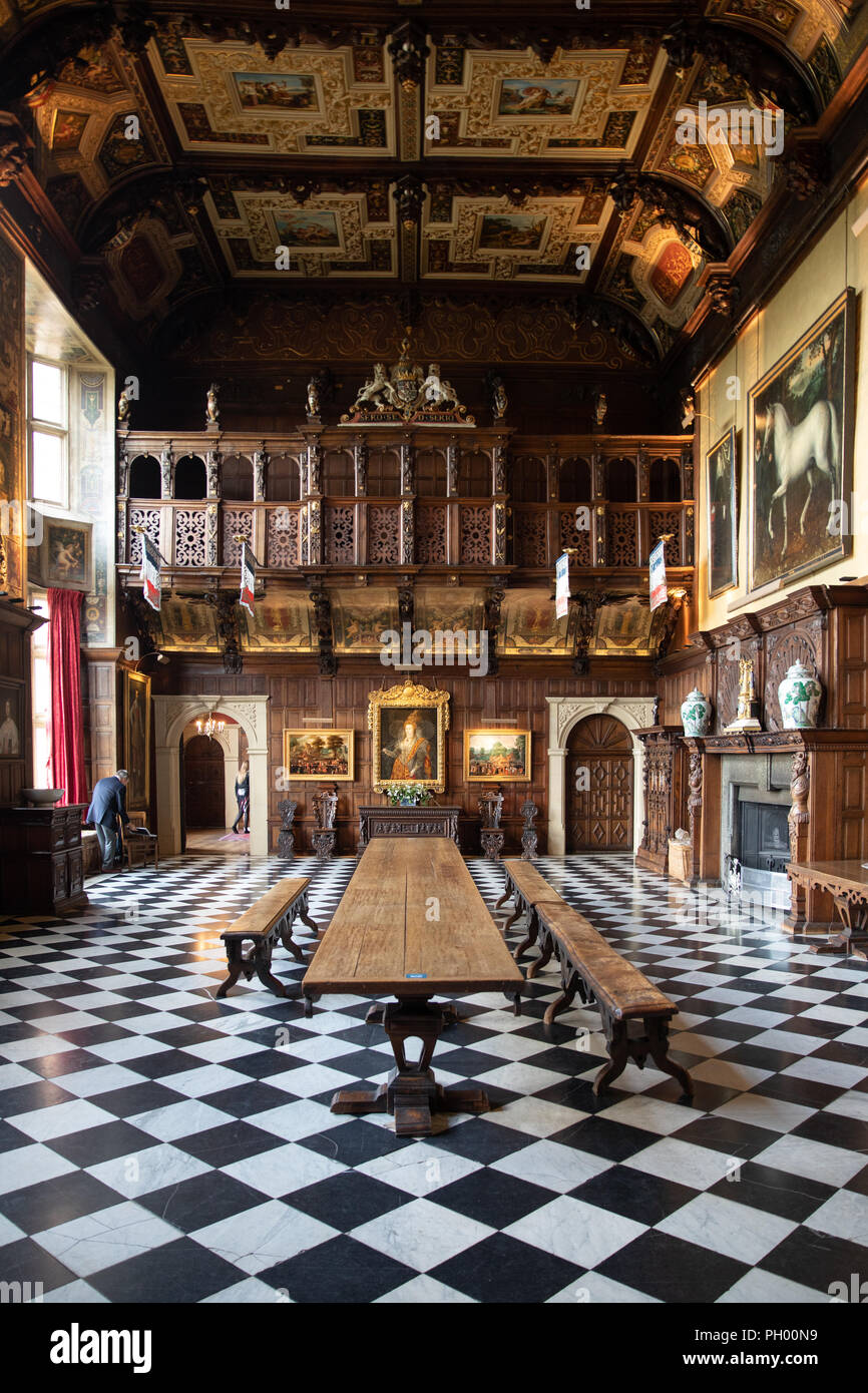 Hatfield house interior hi-res stock photography and images - Alamy