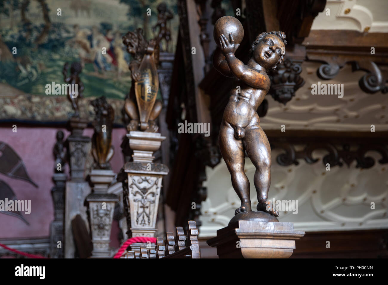 Hatfield House, in Hatfield, Hertfordshire, England. UK Stock Photo - Alamy