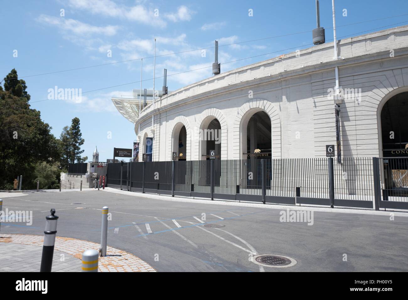 California Memorial Stadium at UC Berkeley in Berkeley, California, the ...