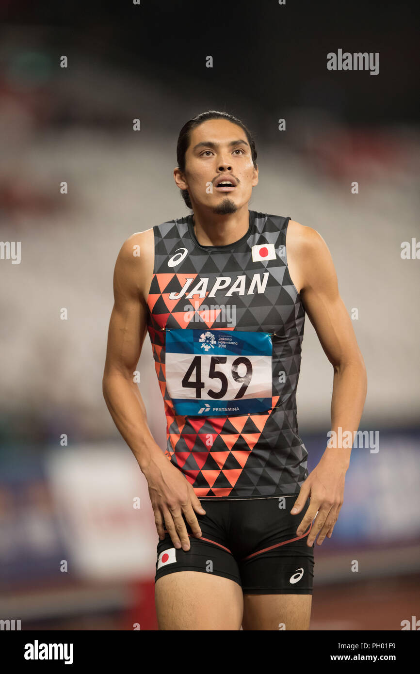 Abe Takatoshi (JPN) AUGUST 27, 2018 ? Athletics : Asian games 2018 ...