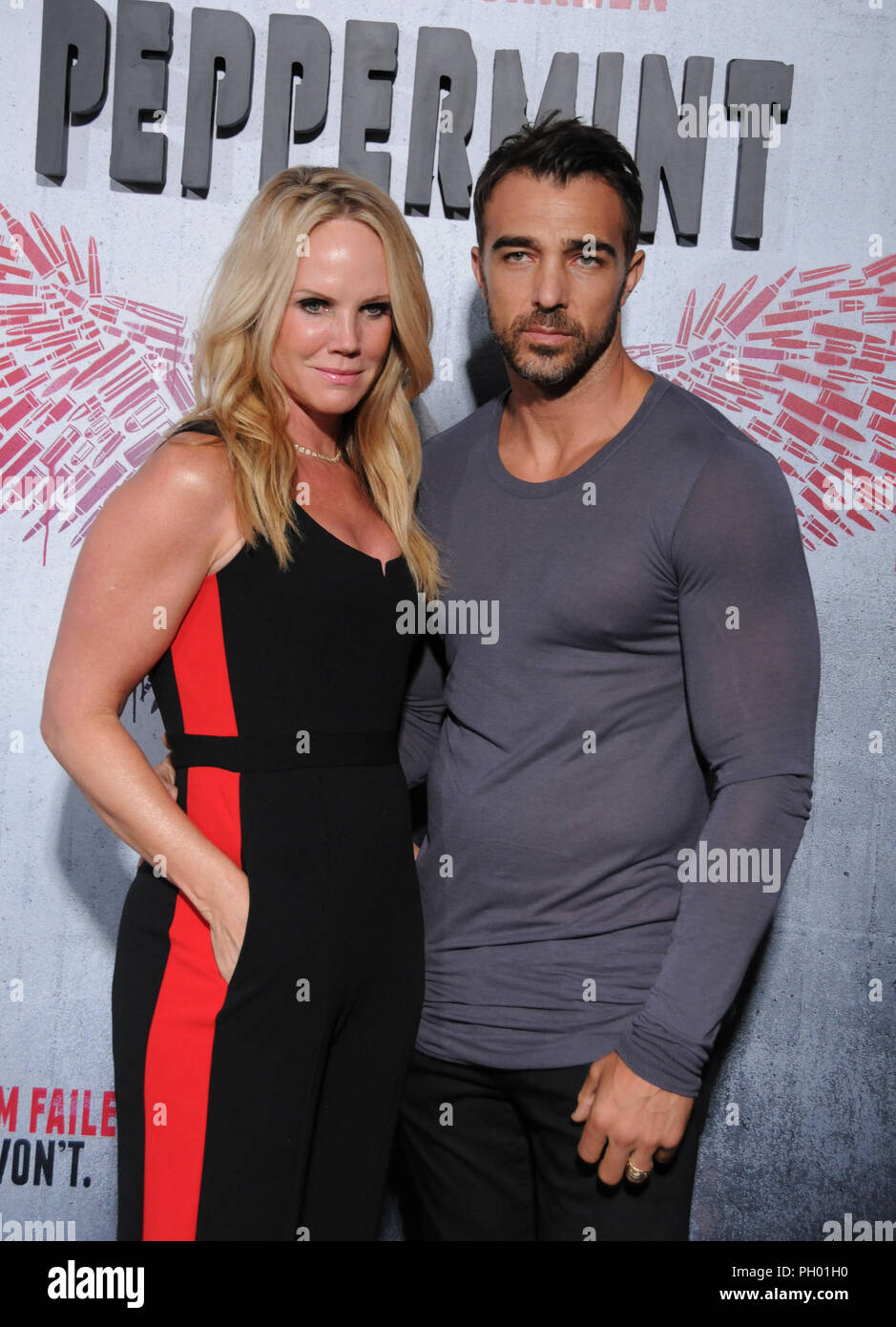 Los Angeles, USA. 28th Aug 2018. (L-R) Tracy Effinger and actor Sam ...