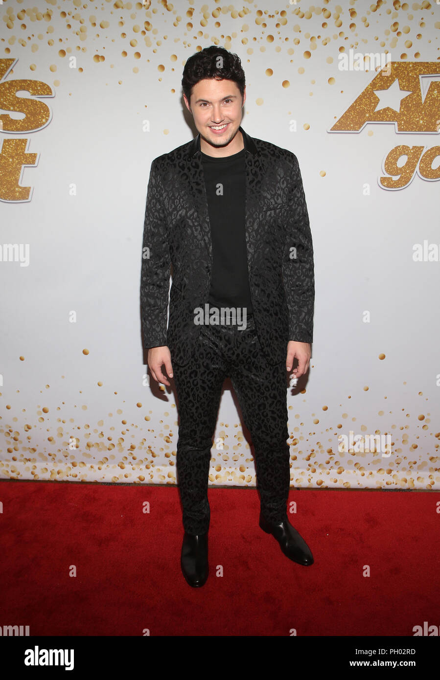 28 August 2018- Hollywood, California - Daniel Emmet. "America's Got ...