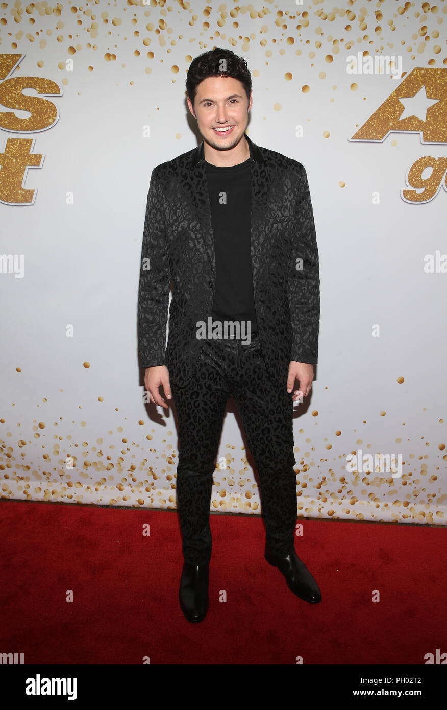 28 August 2018- Hollywood, California - Daniel Emmet. "America's Got ...