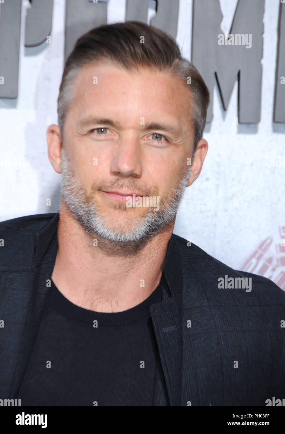 Los Angeles, USA. 28th Aug 2018. Actor Jeff Hephner attends the ...