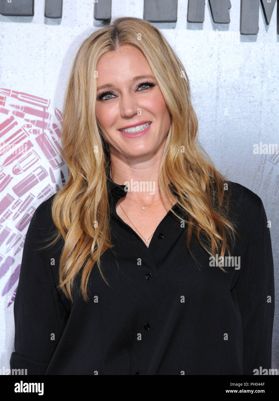 Los Angeles, USA. 28th Aug 2018. Stunt double Shauna Duggins attends ...