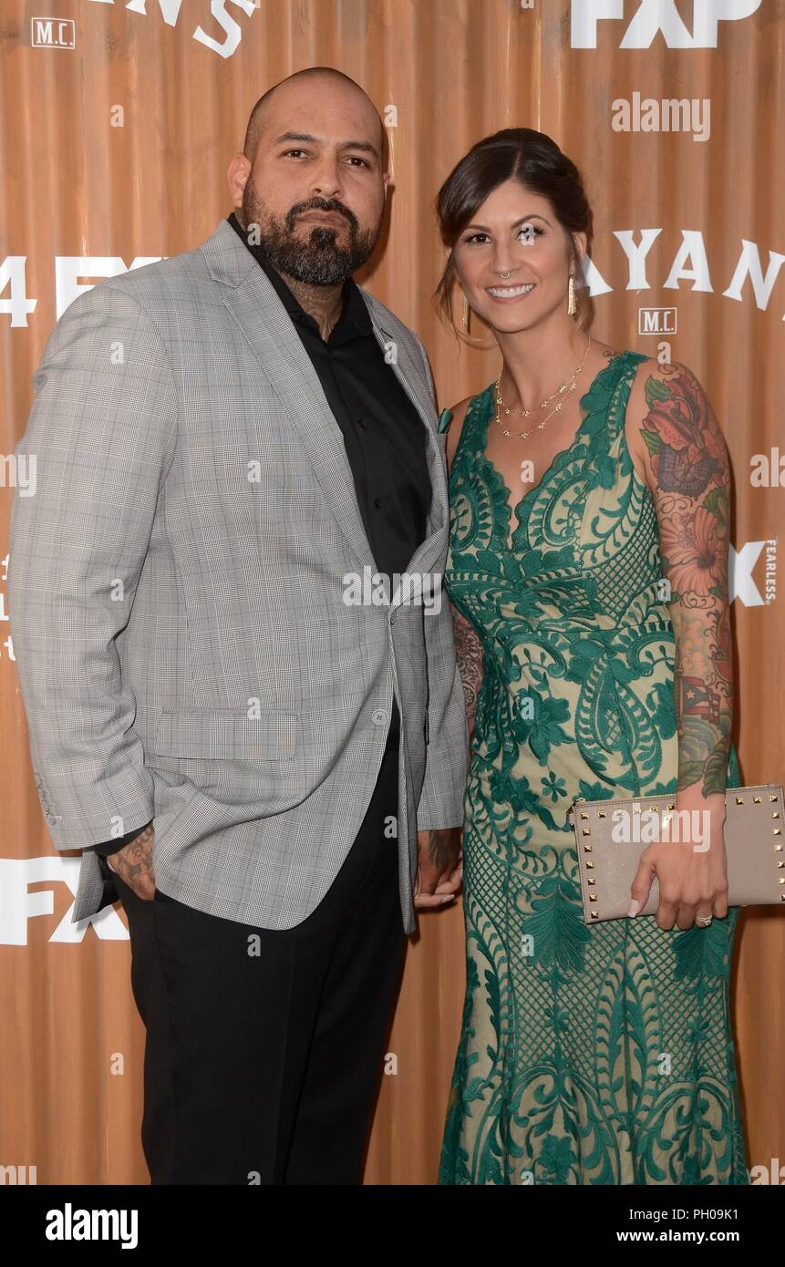 Los Angeles, CA, USA. 28th Aug, 2018. Vincent Rocco Vargas at arrivals ...