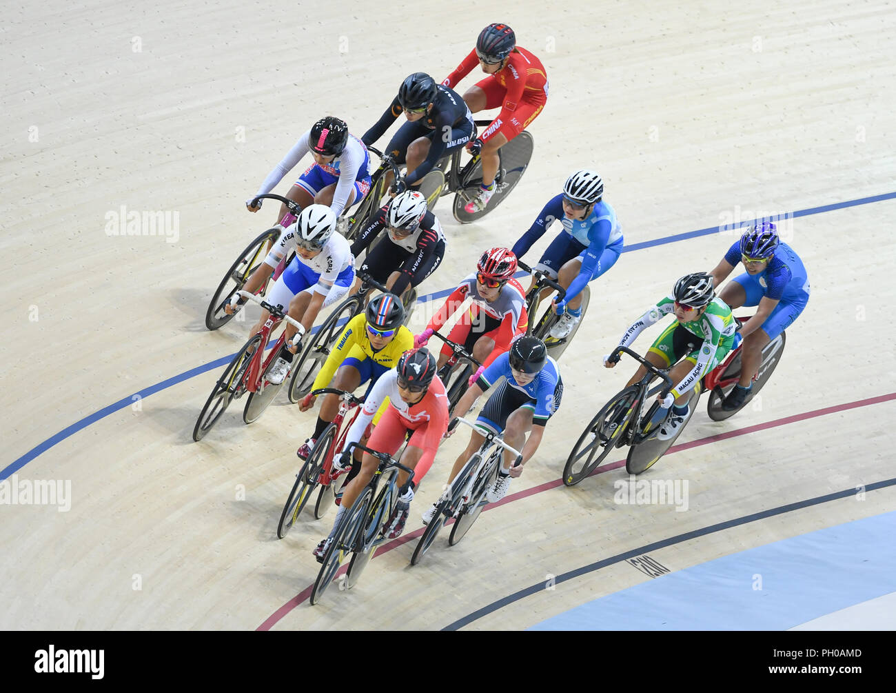 Asian games 2018 cycling hi-res stock photography and images - Alamy