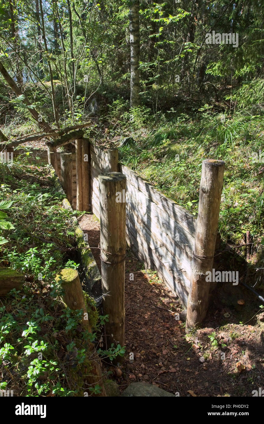 Salpa line finland hi-res stock photography and images - Alamy