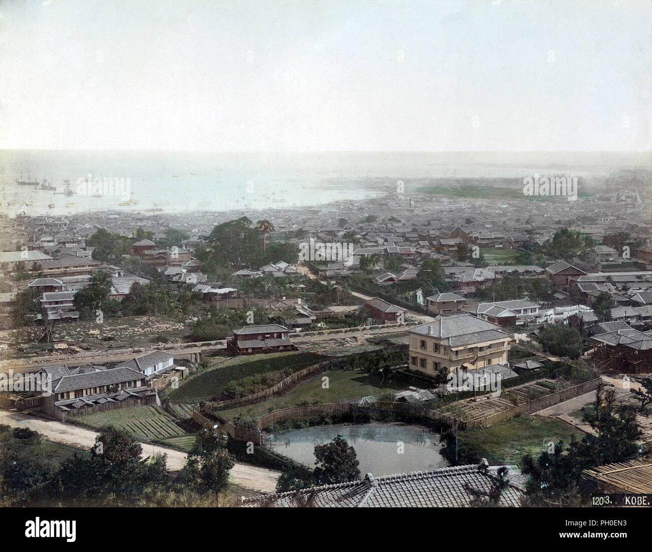 Japanese port 19th century hi-res stock photography and images - Alamy