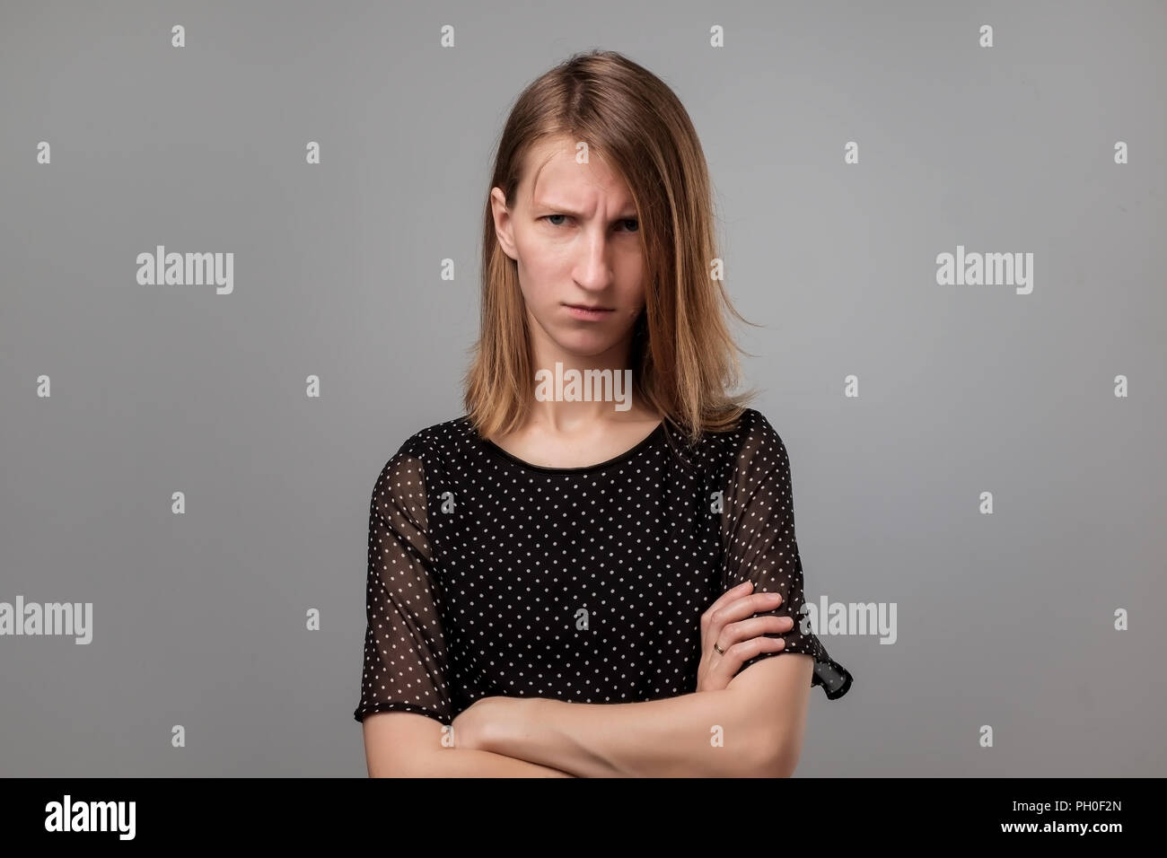 Disagree face expression hi-res stock photography and images - Alamy
