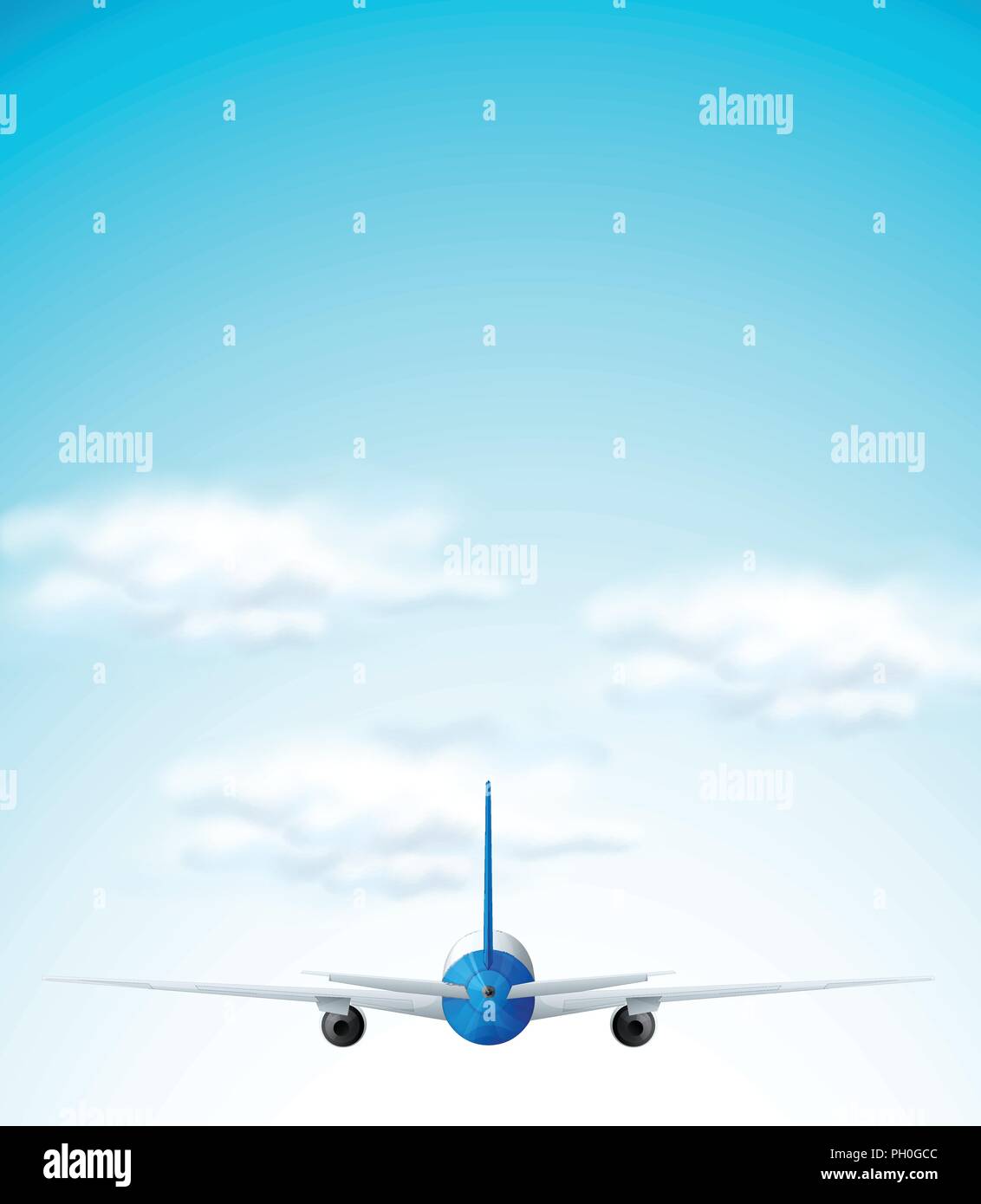 Symbol flying airplane vector image hi-res stock photography and images ...