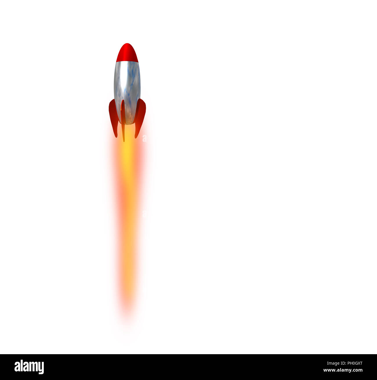 Spacex rocket rendering hi-res stock photography and images - Alamy