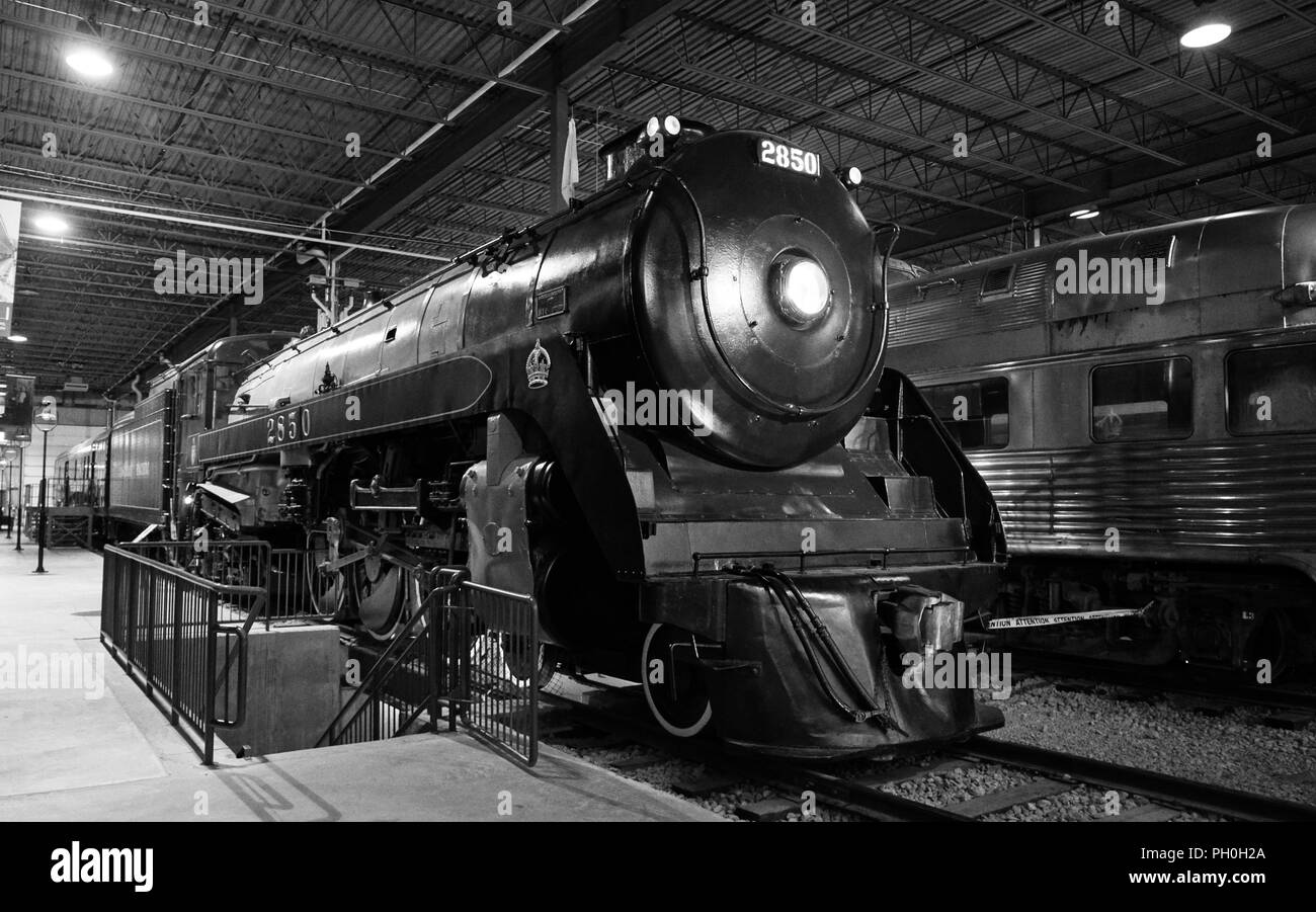 Train museum canada hi-res stock photography and images - Alamy