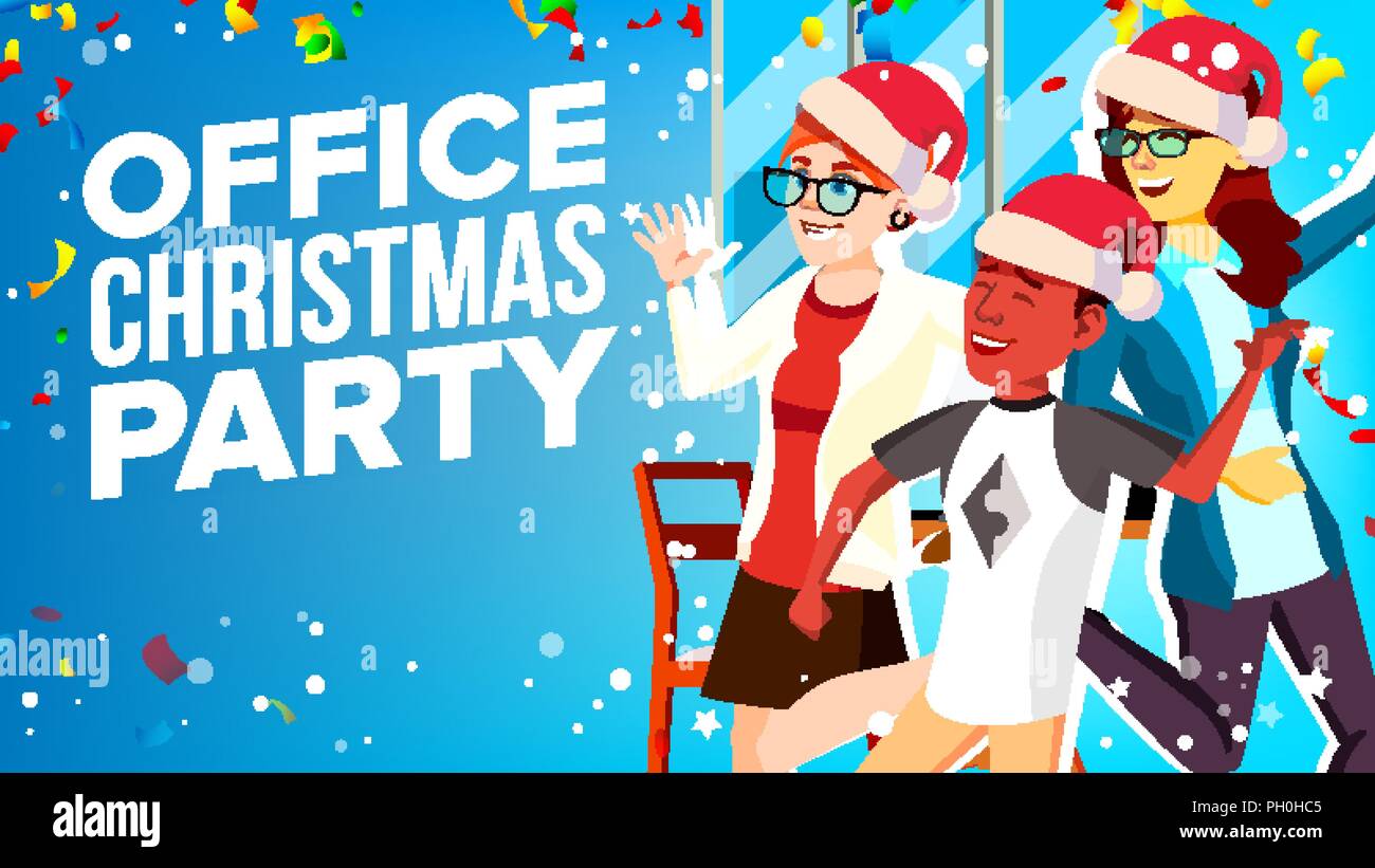 Animated Business People Party