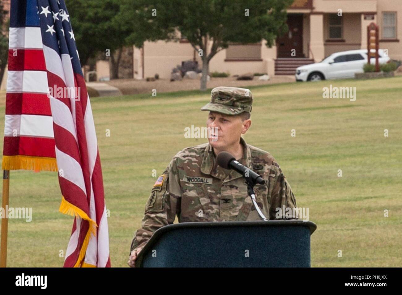 Col. Douglas Woodall, Chief of Staff of the U.S. Army Intelligence ...