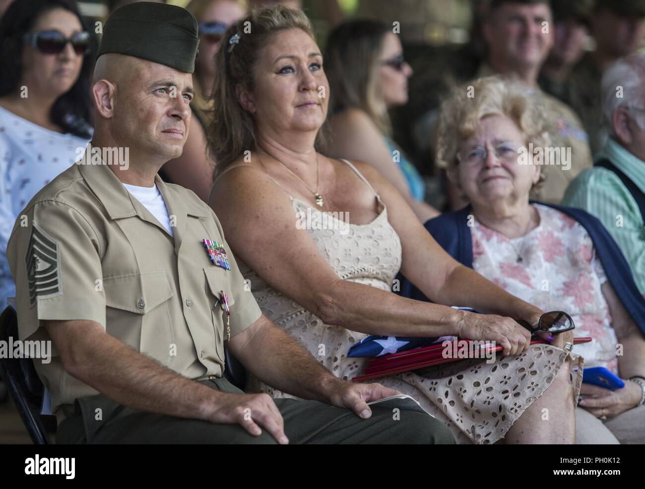 Master Gunnery Sgt. Dean Weichert, the 3rd Marine Regiment motor ...