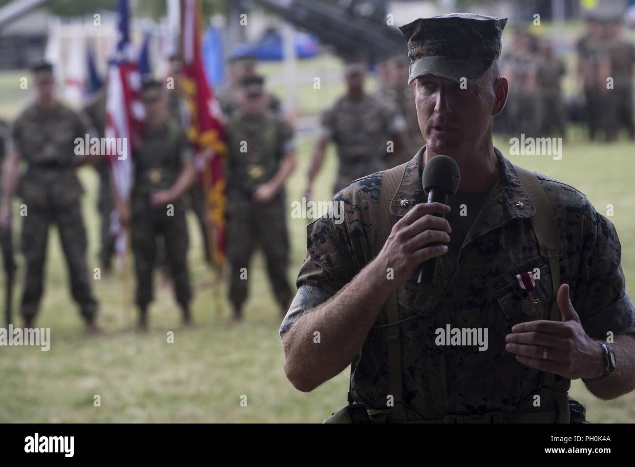 U s marine corps col benjamin hi-res stock photography and images - Alamy