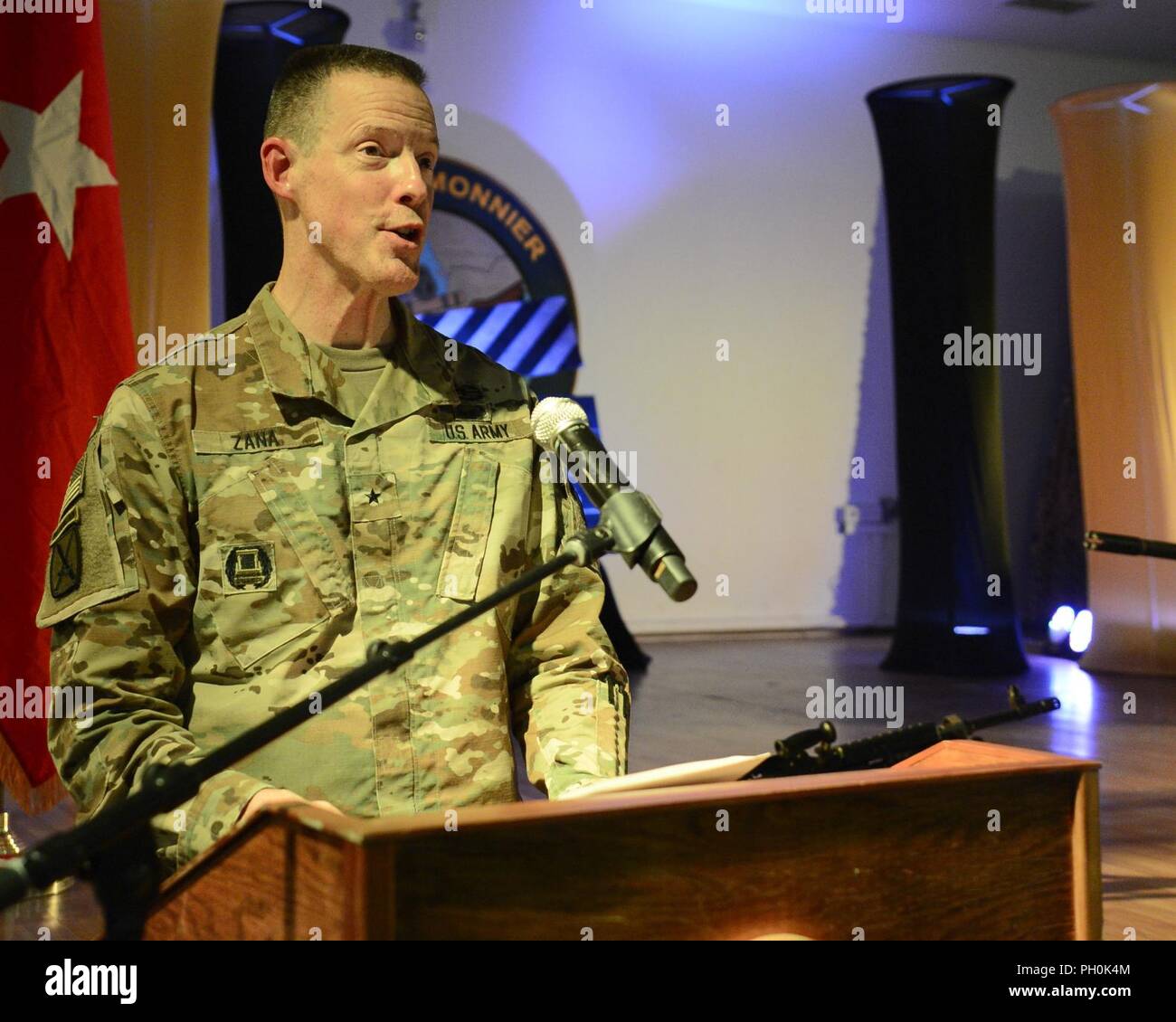 U.S. Army Brig. Gen. William Zana, Deputy Commanding General of ...