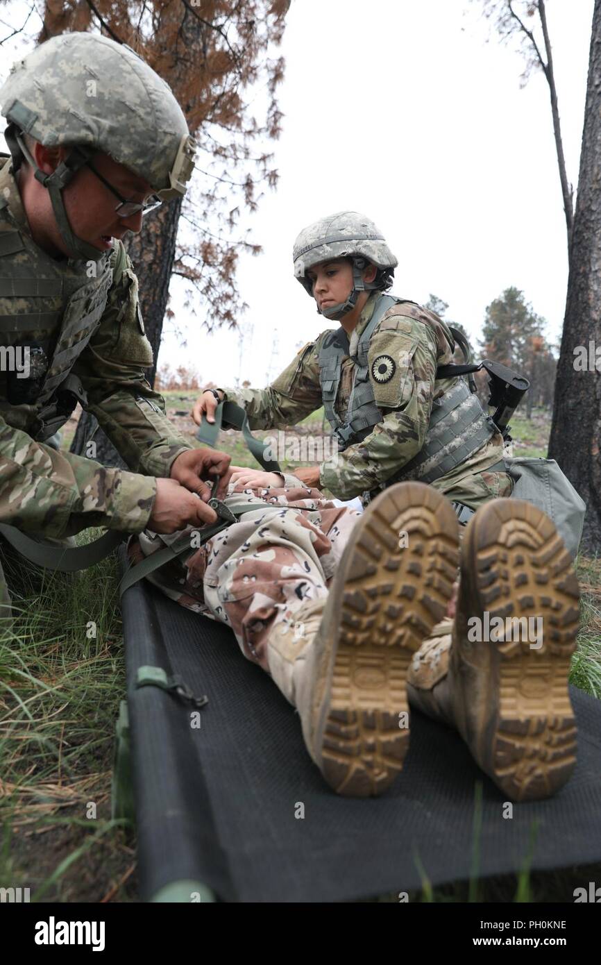 U.S. Army Medics from the 1077th Medical Company (Ground Ambulance ...