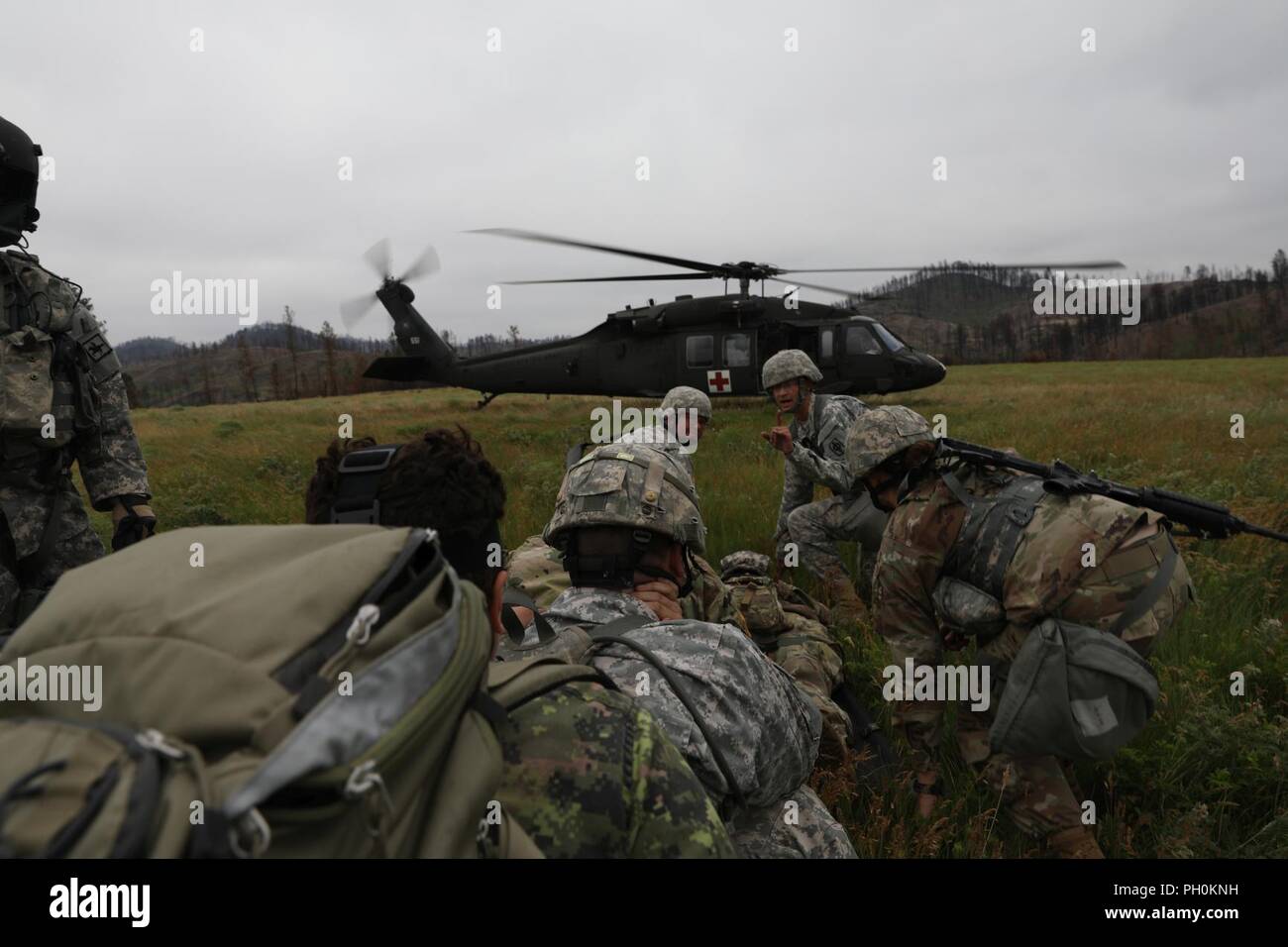 U.S. Army Medics from the 1077th Medical Company (Ground Ambulance ...