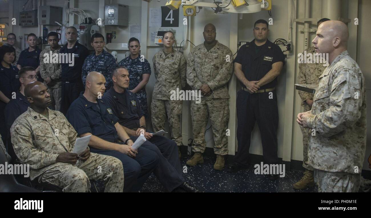 U.S. 5TH FLEET AREA OF OPERATIONS (June 17, 2018) U.S. Marine Corps Col ...