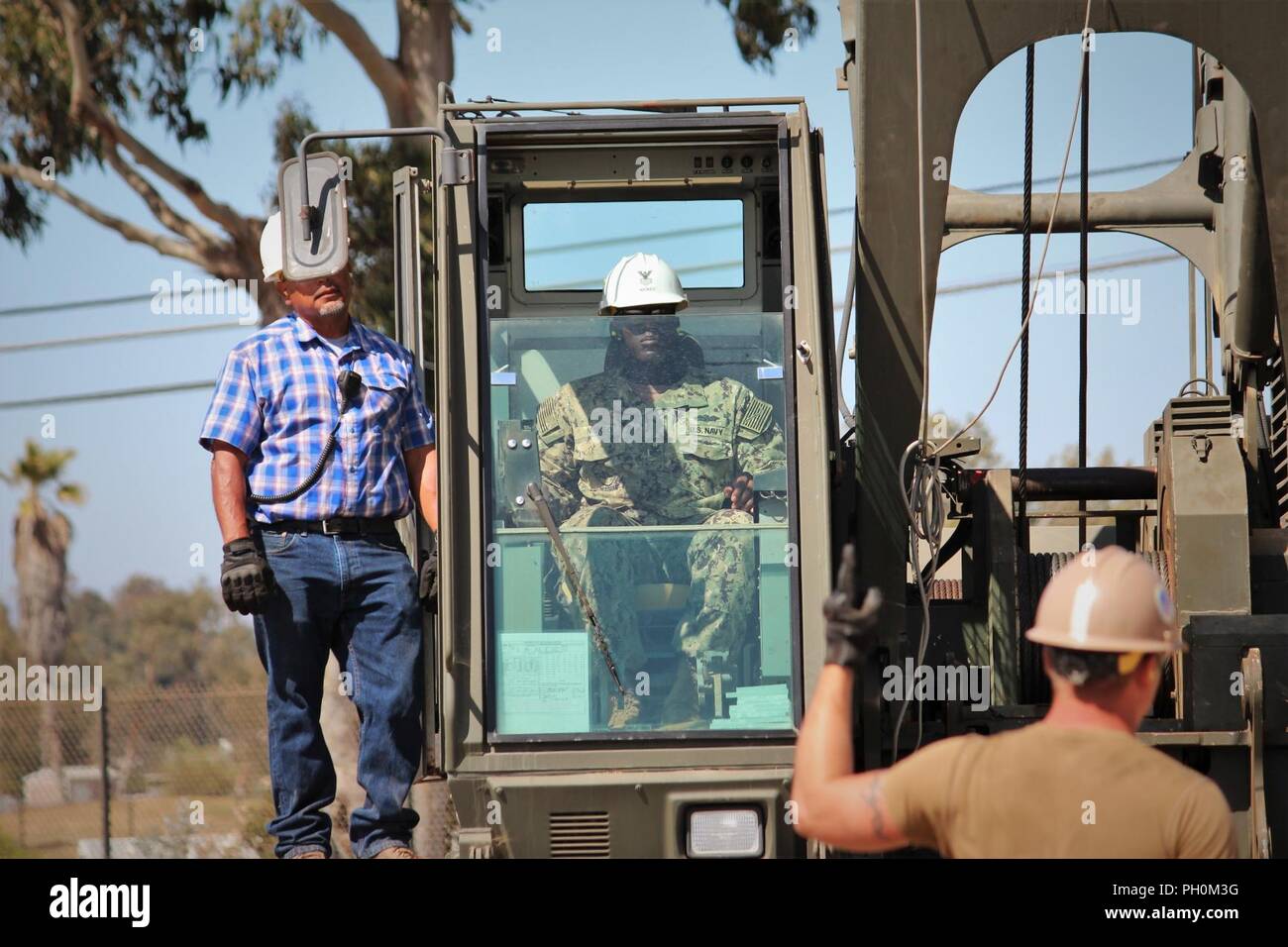 HUENEME, Calif. (June 14, 2018) Naval Construction Training Center “C ...