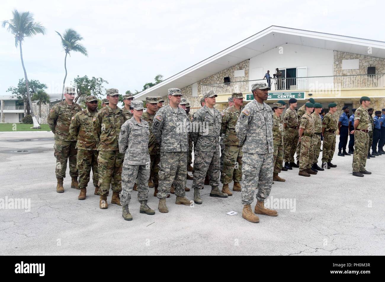 HARBOUR, Bahamas (June 13, 2018) Joint and multinational servicemembers ...