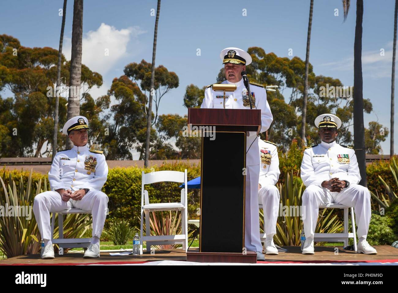 SAN DIEGO (June 15, 2018) Vice Adm. John D. Alexander, commander of U.S ...