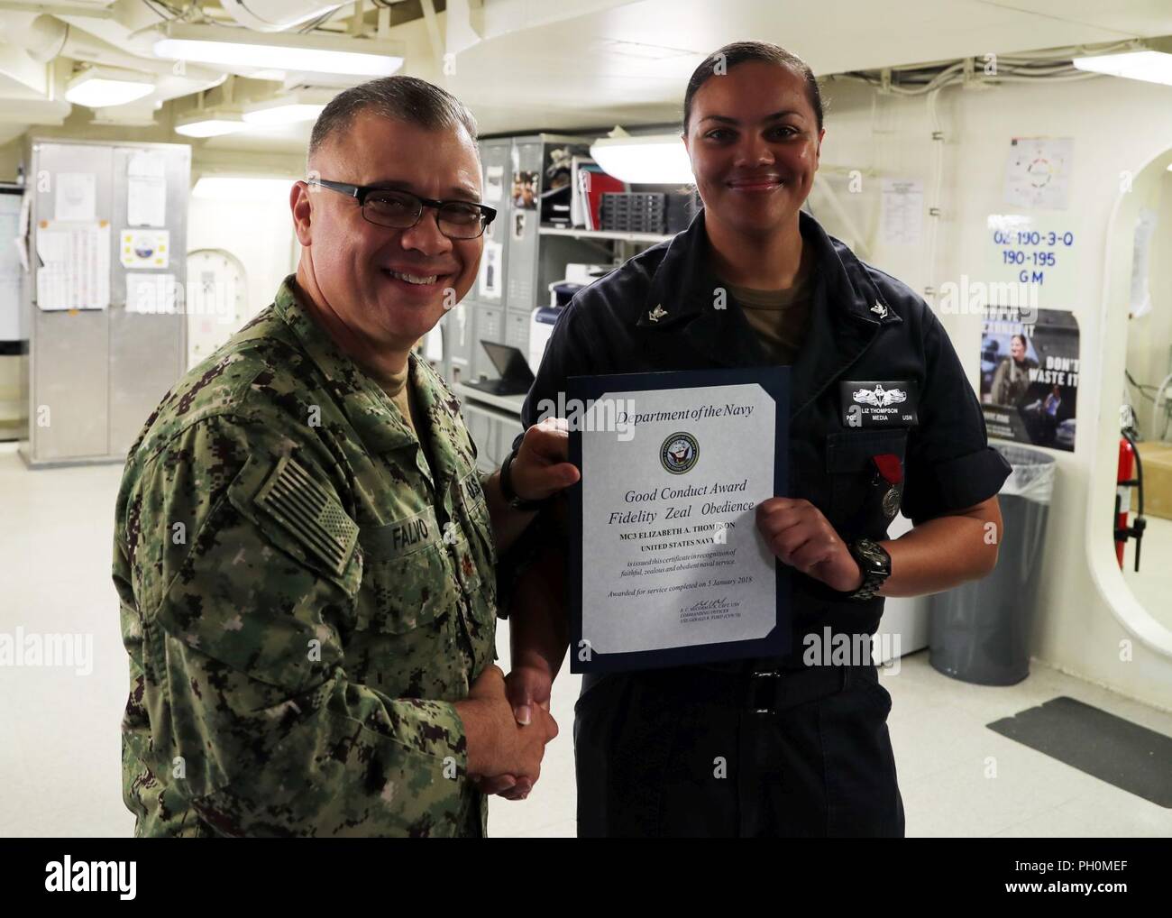 NORFOLK, Va. (June 15, 2018) -- Mass Communication Specialist 3rd Class ...