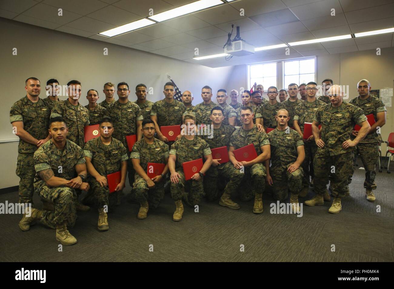 Unmanned aerial vehicle operators, with Marine Unmanned Aerial Vehicle ...