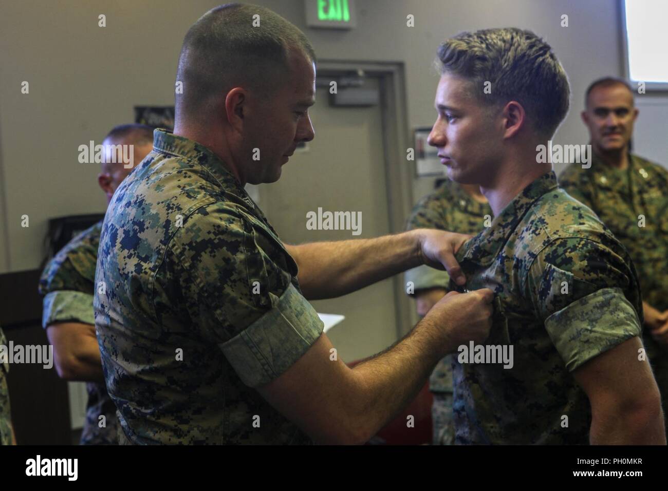Lance Cpl. Austin A. Haneline, an unmanned aerial vehicle operator with ...