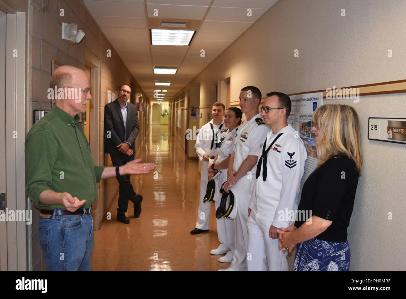 Dr. Joe McConnell from the Desert Research Institute in Reno speaks ...