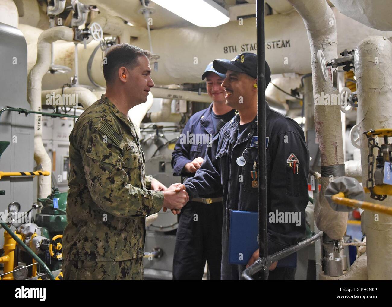 YOKOSUKA, Japan (June 19, 2018) - Rear Adm. Brad Cooper, commander of ...
