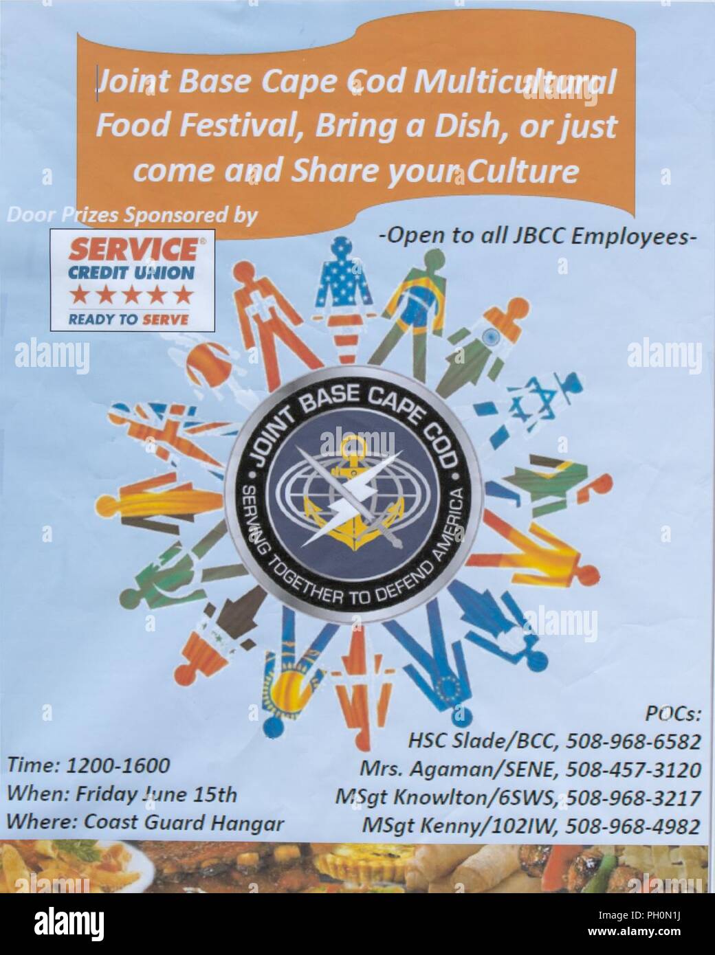 Military and civilian employees enjoyed a multicultural food festival ...