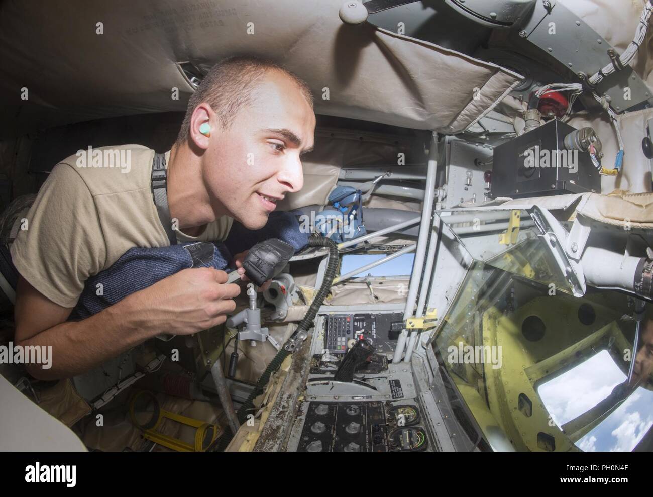 U.S. Air Force Cadet Lt. Col. Matthew Entner, a student of Detachment ...