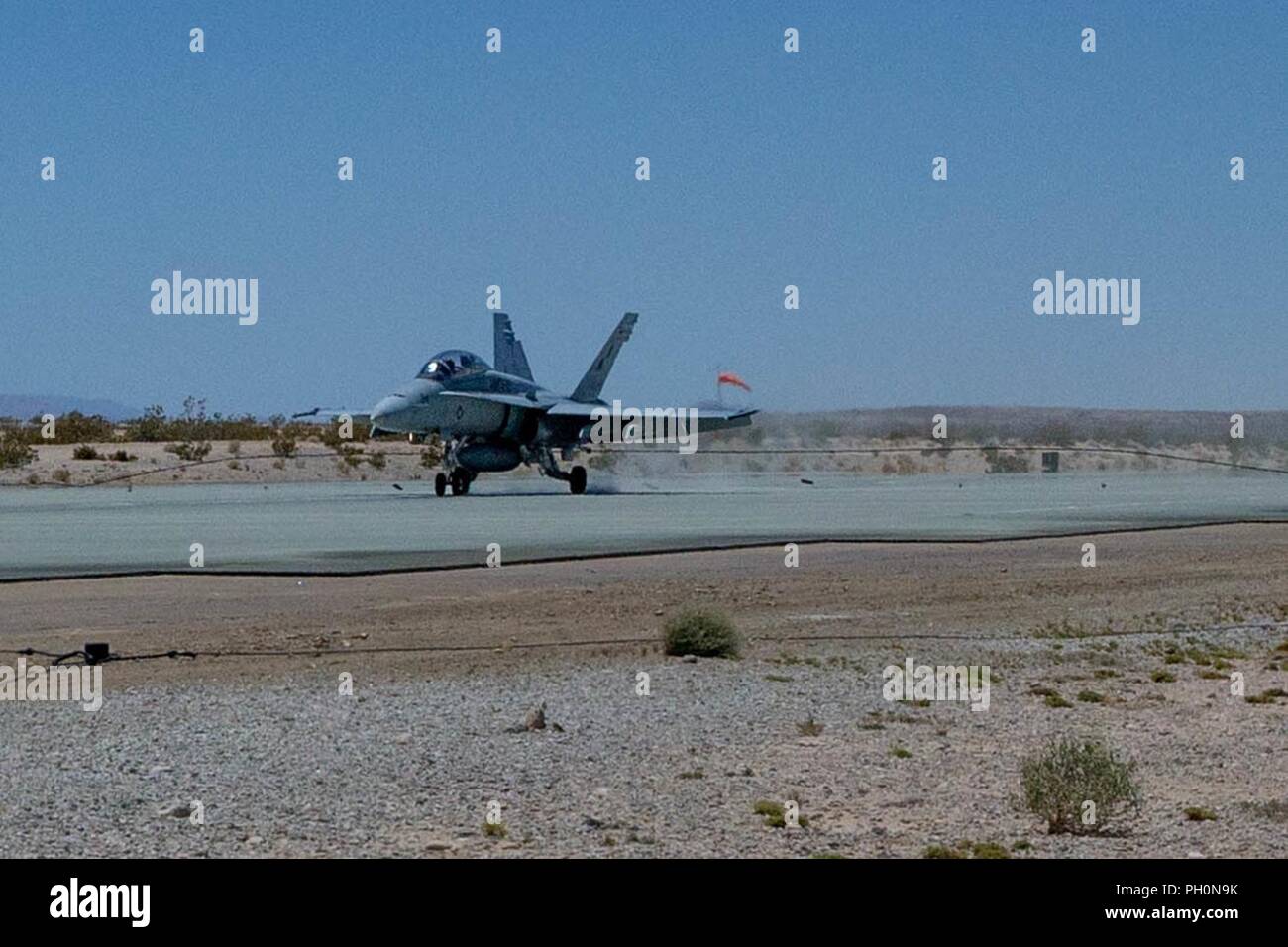 An F/A-18F with Marine Fighter Attack Squadron 112, Marine Aircraft ...