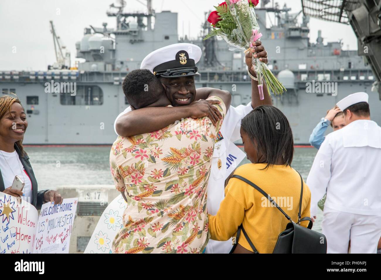 NAVAL BASE SAN DIEGO (June 19, 2018) Command Master Chief Sevorn Bascom ...