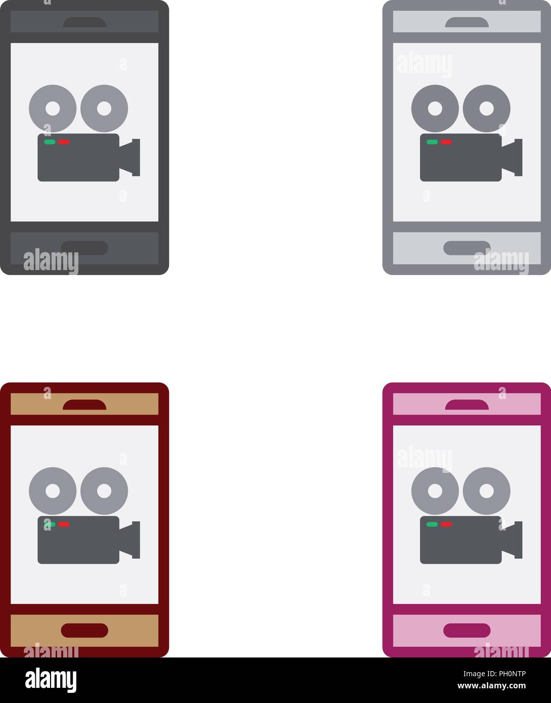 Camera cell Stock Vector Images - Alamy