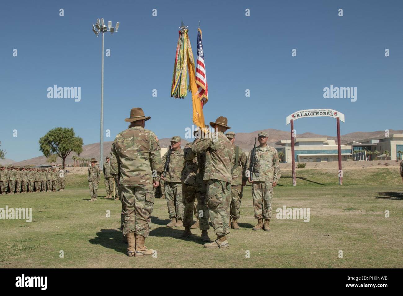 U.S. Army Command Sgt. Maj. Montae Clark, senior enlisted advisor, 2nd ...