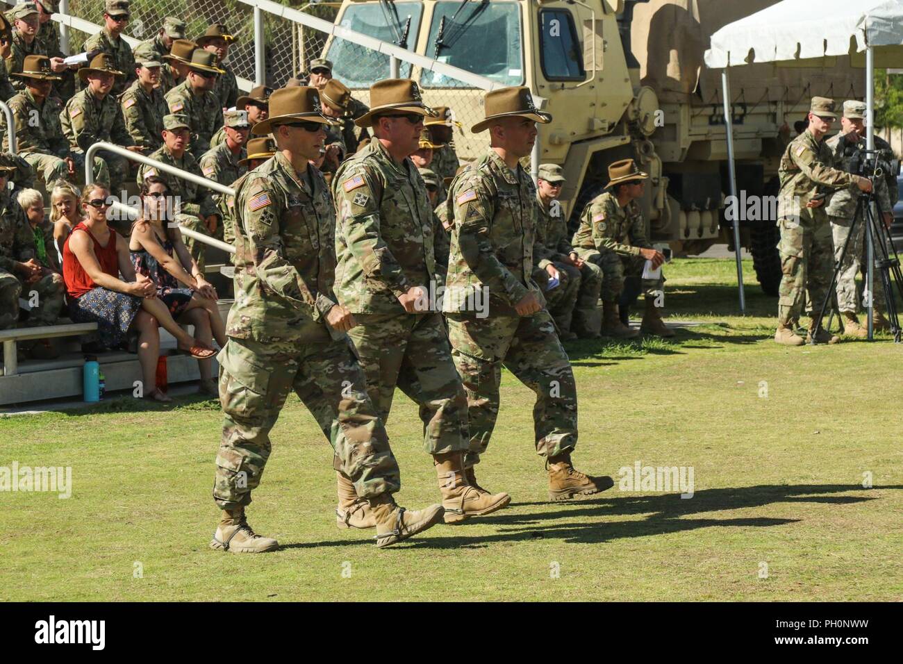 U.S. Army Lt. Col. Rodney Morgan, outgoing commander, 2nd Squadron ...