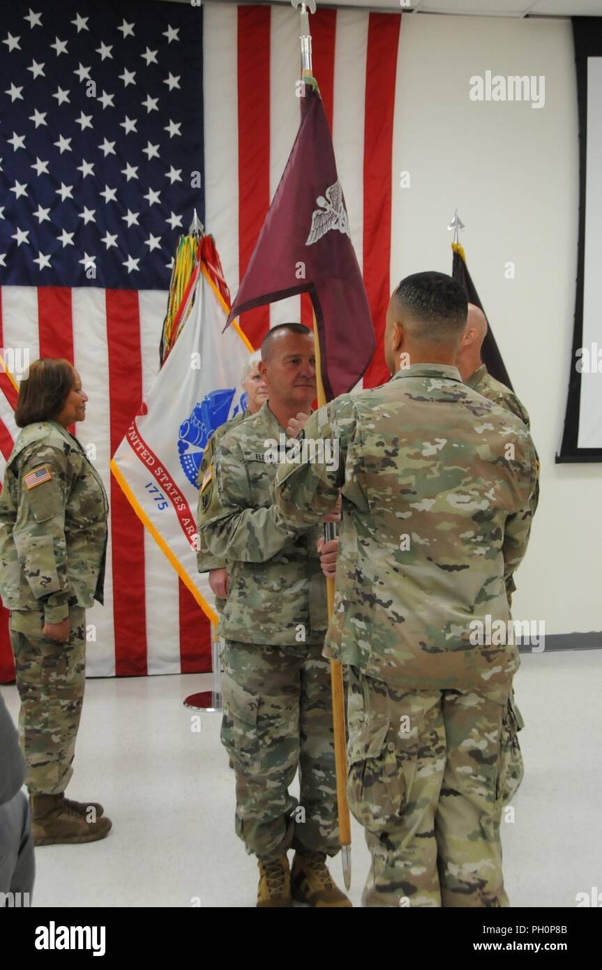 U.S. Army Reserve Col. Todd Traver assumed command of Army Medical ...