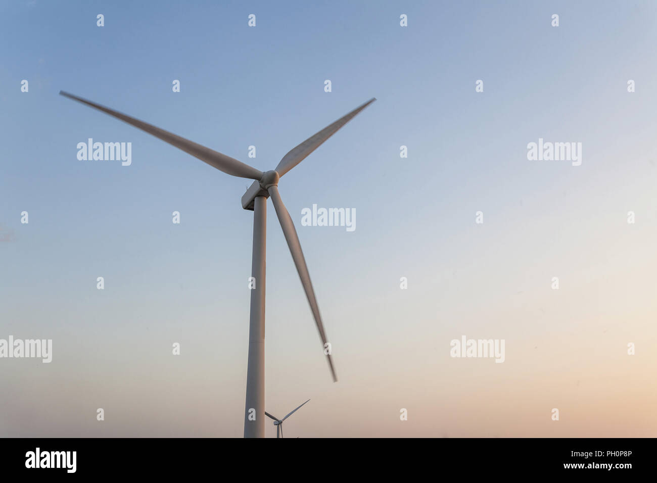 wind power generation Stock Photo - Alamy