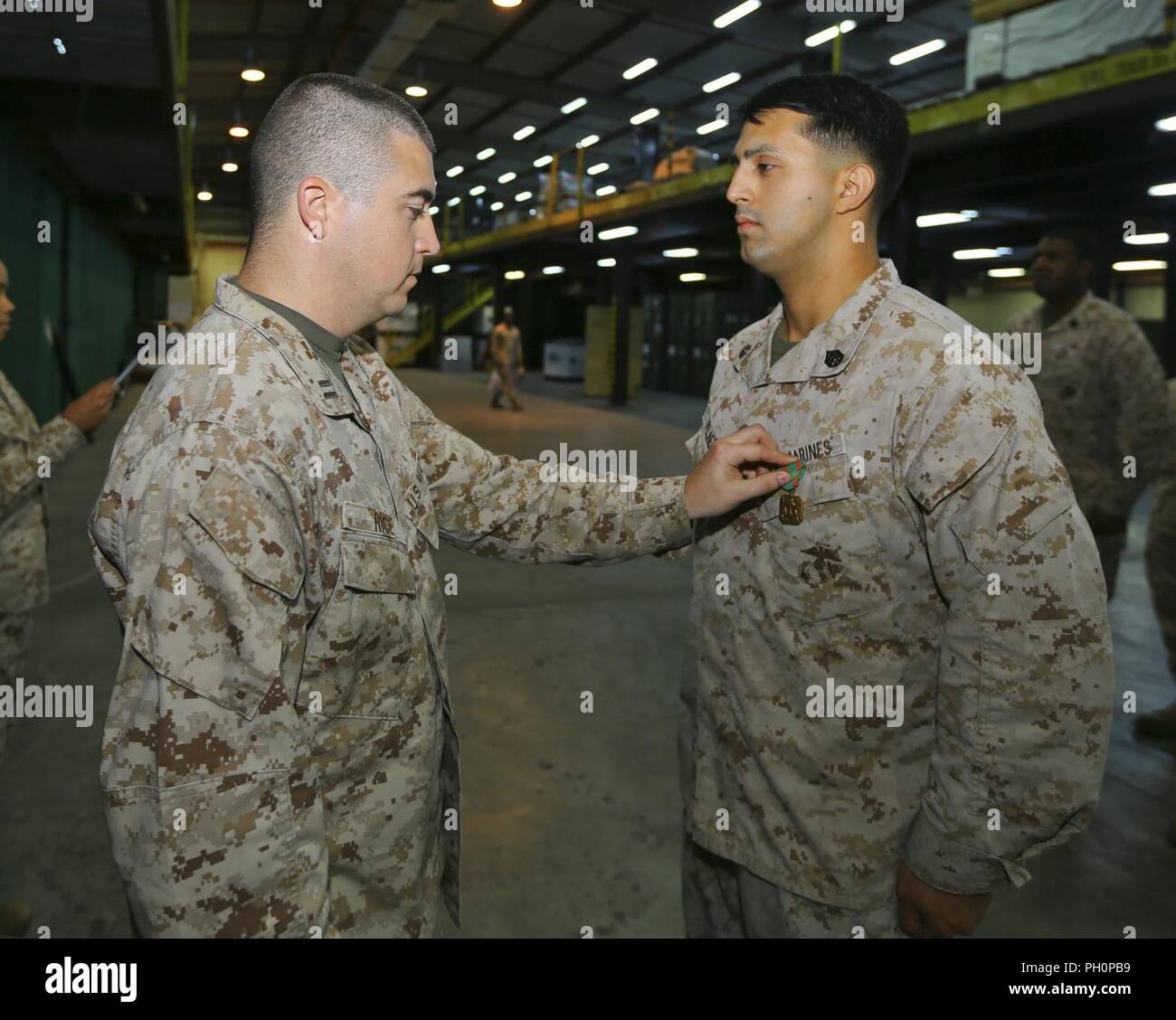 NSA Bahrain (June 19, 2018) U.S. Marine Corps Staff Sgt. Kevin Pelaez ...